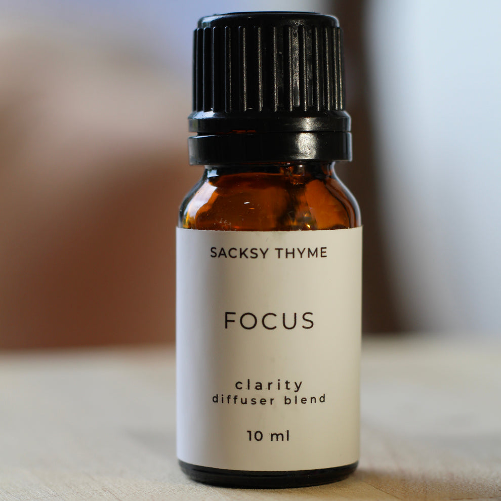 Essential Oil Diffuser Blends 10ml – Natural Aromatherapy – Sacksy Thyme