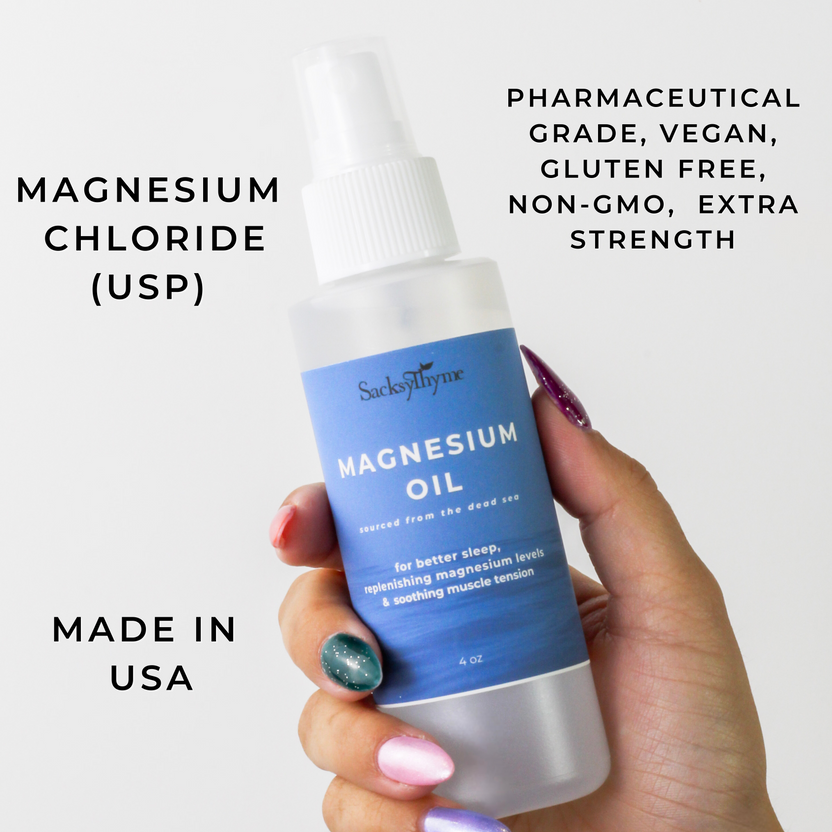 Magnesium Oil Spray – Natural Relief for Muscle Tension & Relaxation ...