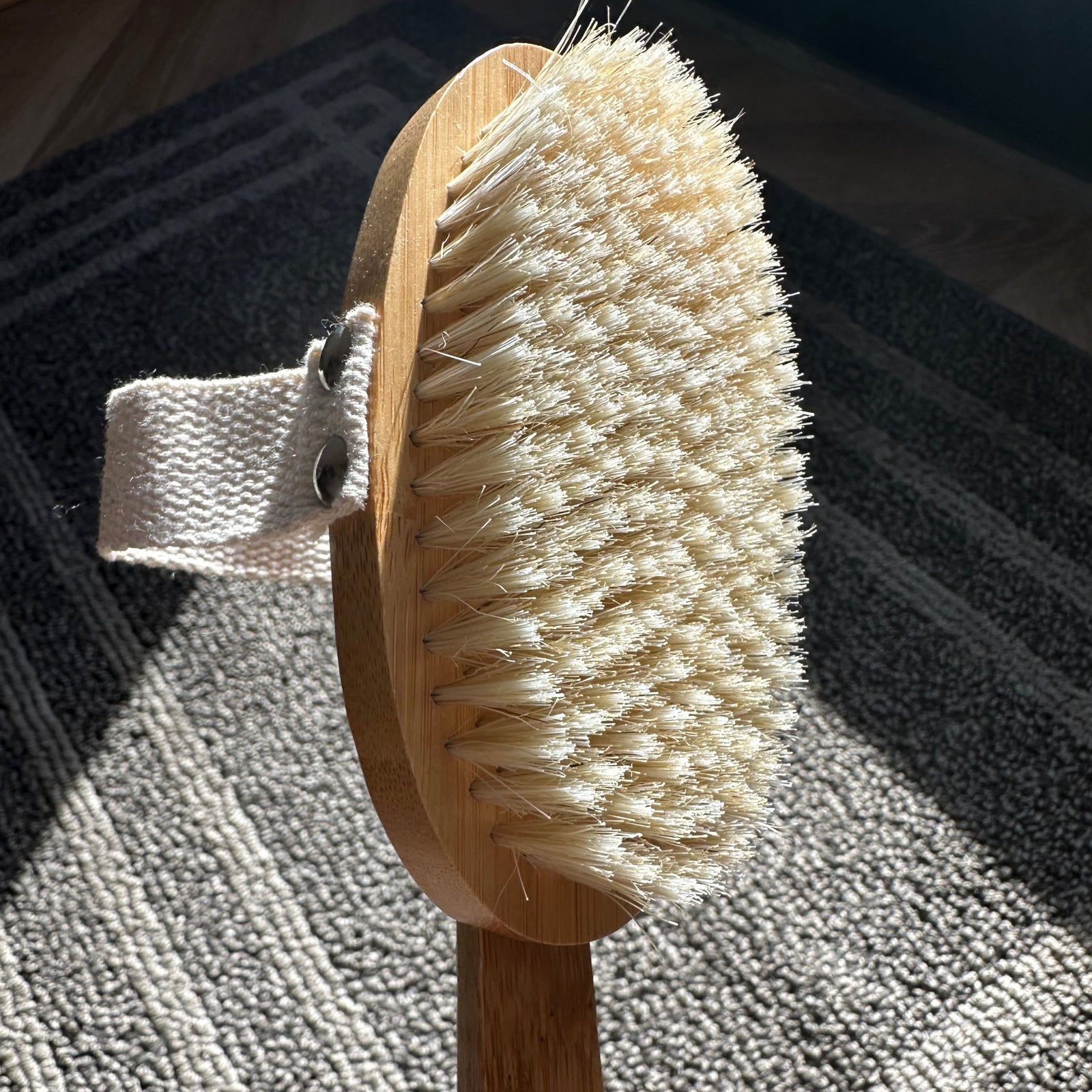 Dry & Wet Bamboo Body Brush with Natural Boar Bristles – Renew Skin ...
