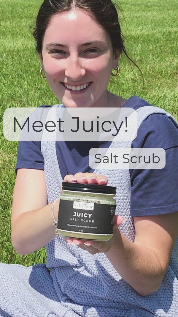 Juicy Exfoliating Salt Scrub 14oz – Refresh & Revitalize Your Skin ...